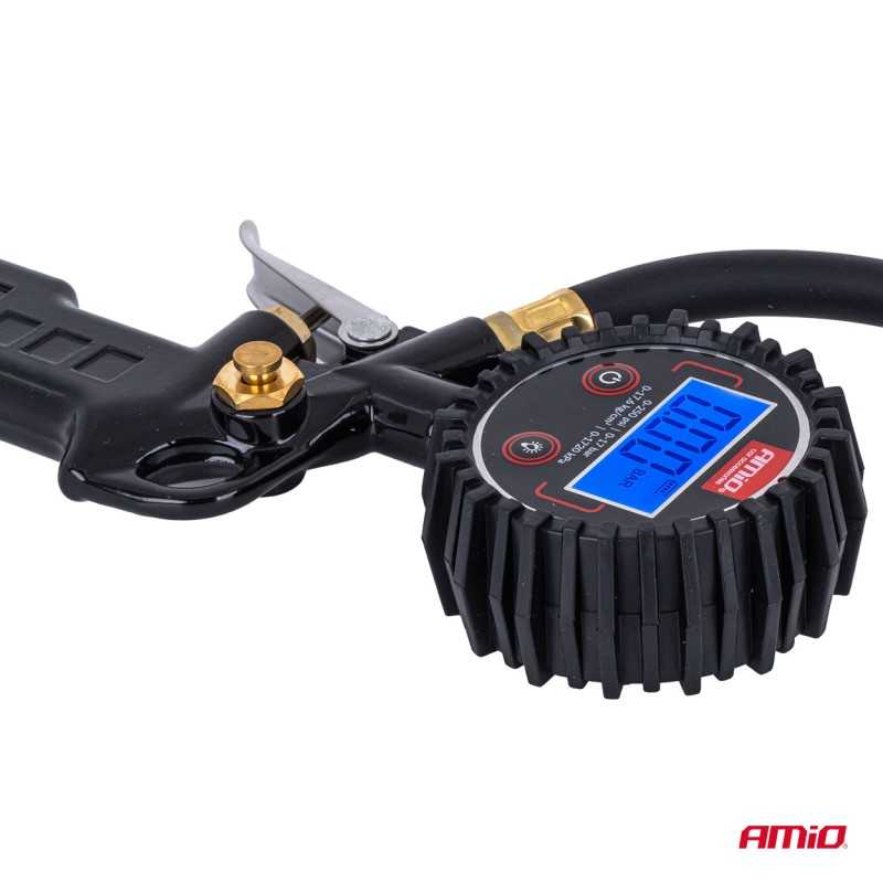 Inflatable gun with pressure gauge 17 bar