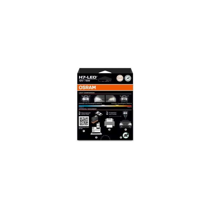 OSRAM NIGHT BREAKER LED SPEED H7 450 (sada 2ks)