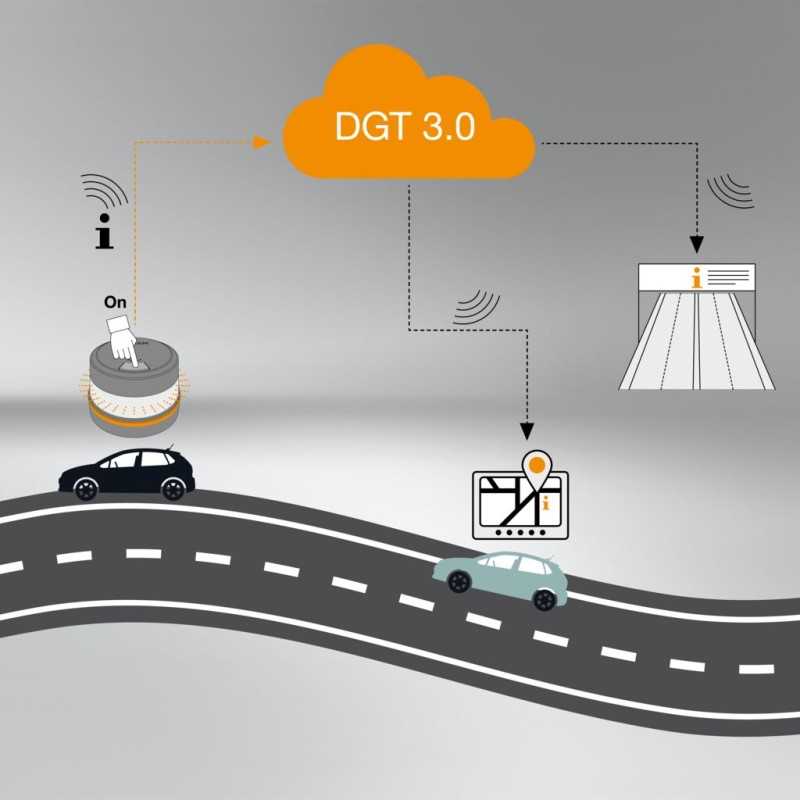 warning light ROAD FLARE Signal V16 IoT